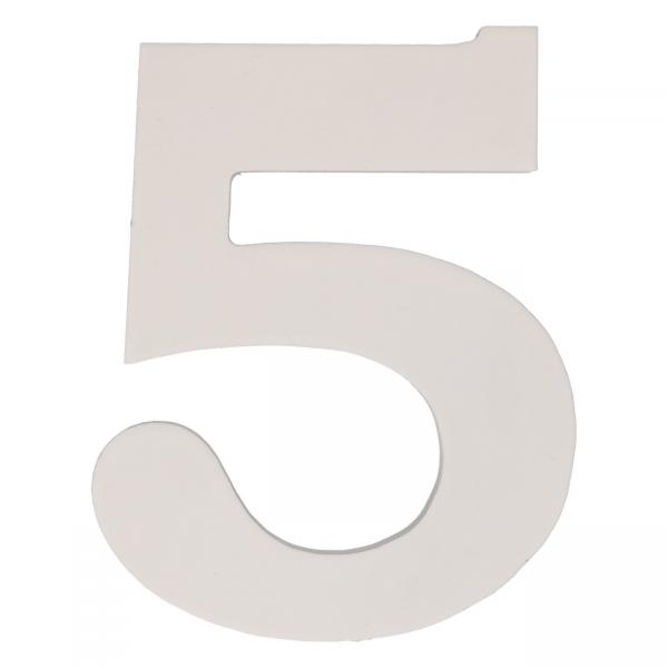 Houten Cijfer 5