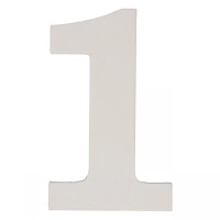 Houten Cijfer 1