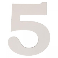 Houten Cijfer 5